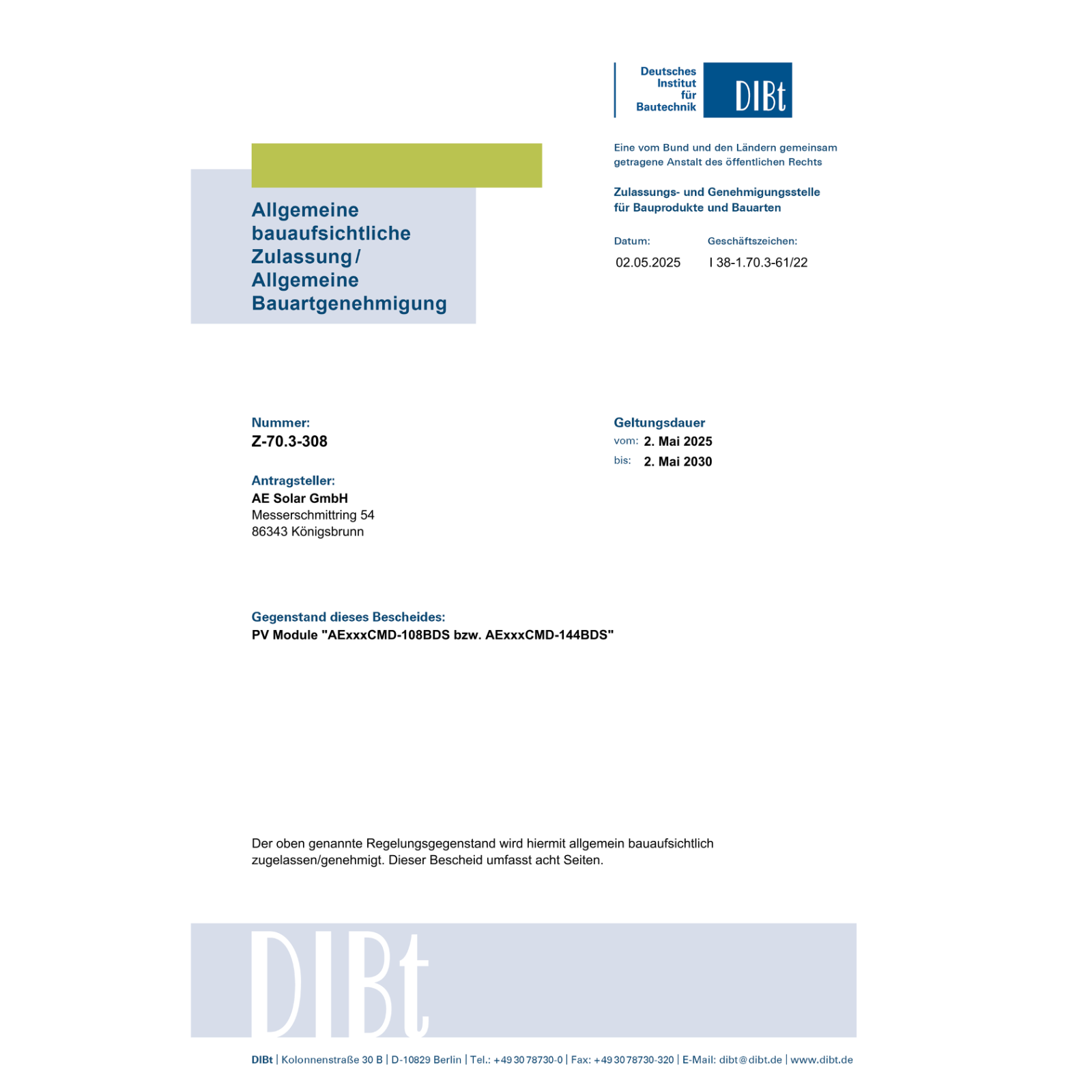 AESOLAR Horizon CMD-108BDS Rahmenmodul kaufen, 110,00